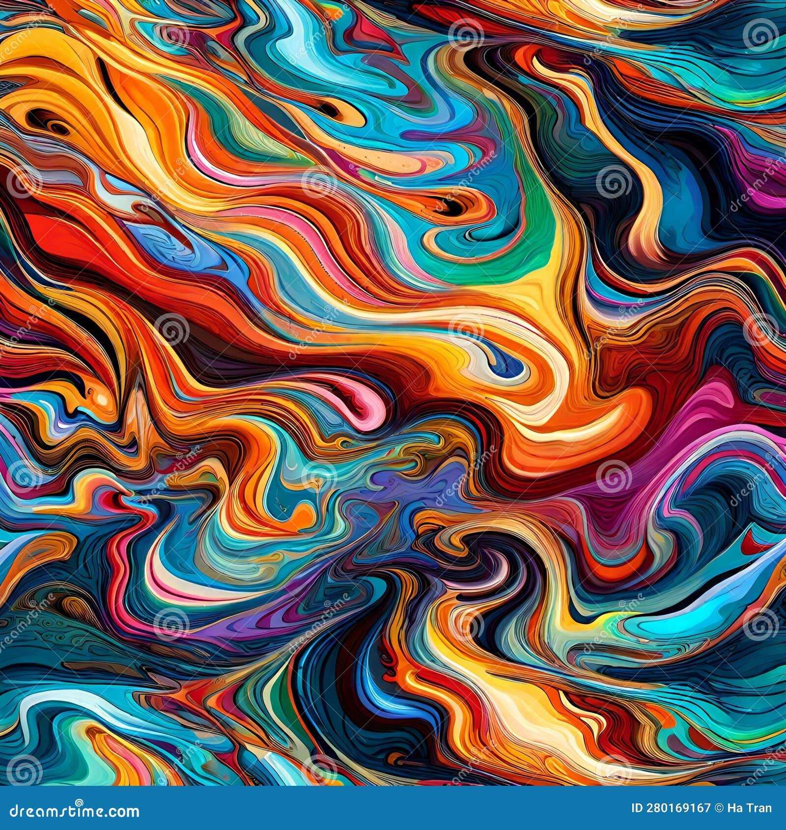 Abstract Coloring Background of the Gradient with Visual Wave,twirl and ...