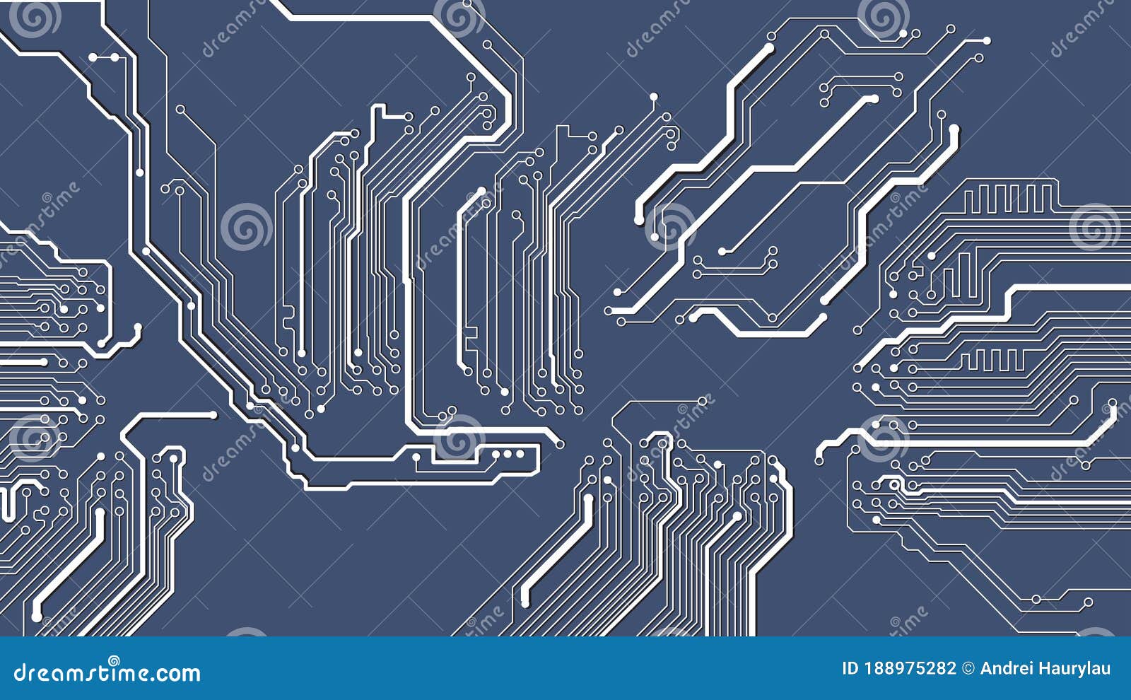Illustration of Abstract Electrical Board, Circuit. Abstract Science ...