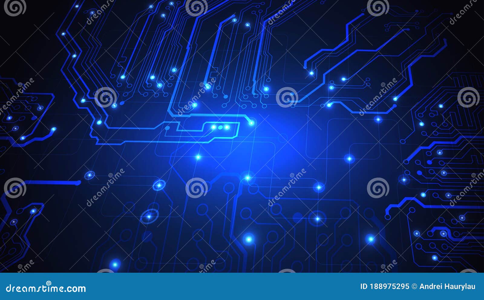 Illustration of Abstract Electrical Board, Circuit. Abstract Science ...