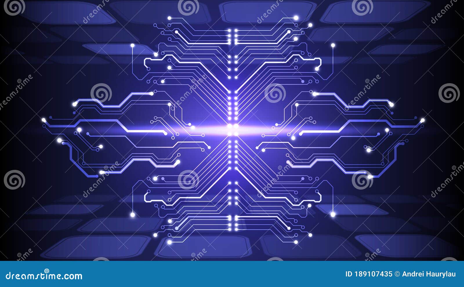 Illustration of Abstract Electrical Board, Circuit. Abstract Science ...
