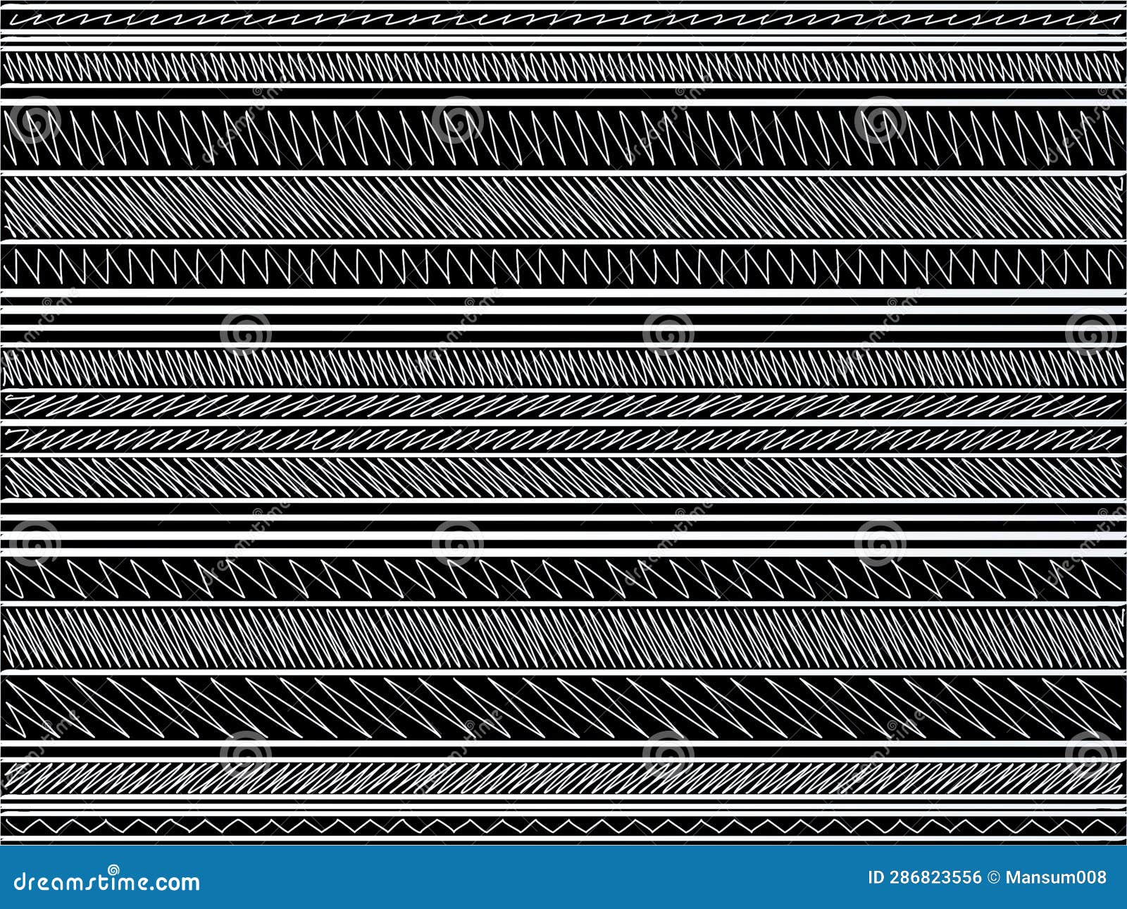 Illustration of Abstract Ethnic Pattern Stock Illustration ...