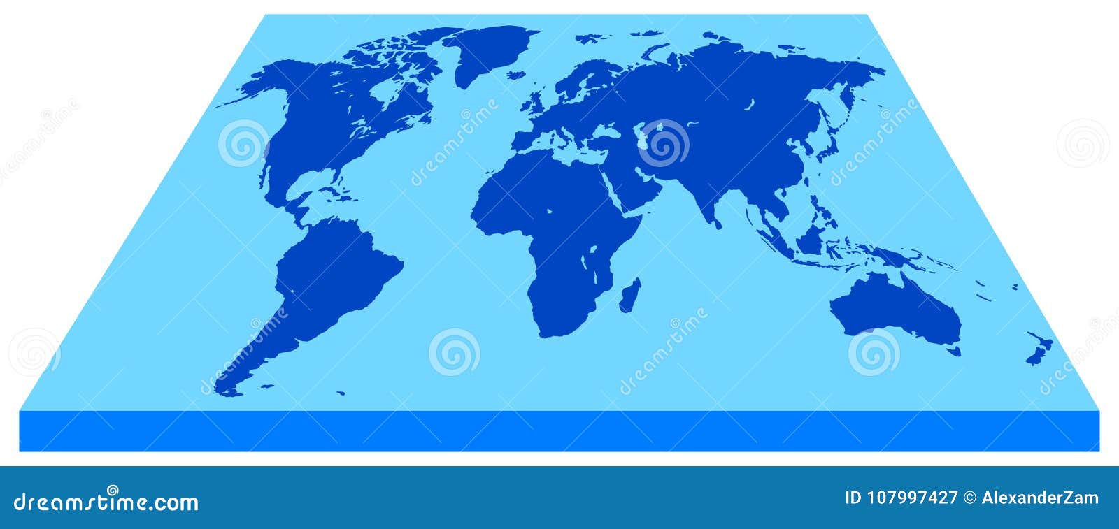 Abstract world map stock vector. Illustration of parallelepiped - 107997427