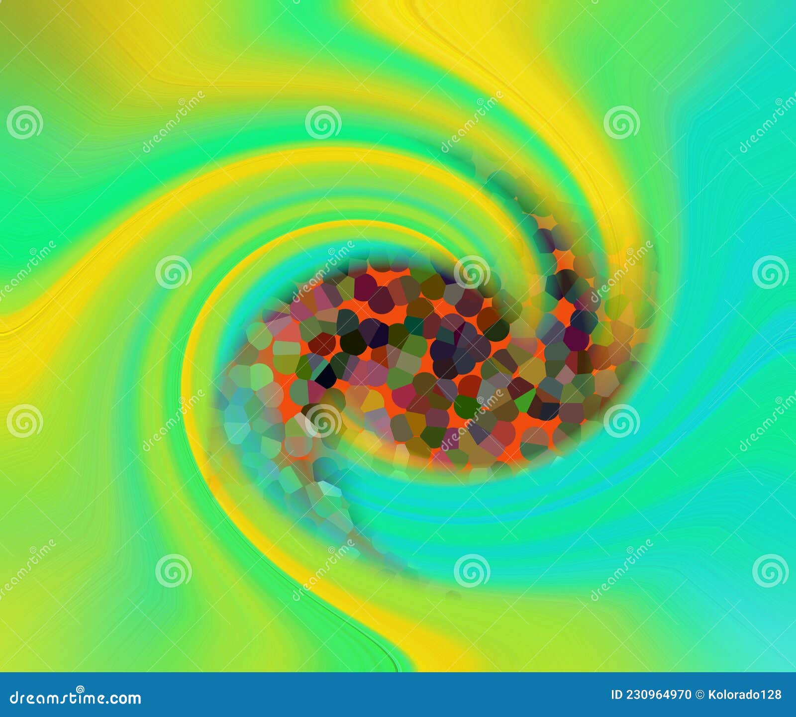 Illustration of Abstract Forms and Shapes with a Solid Stock ...