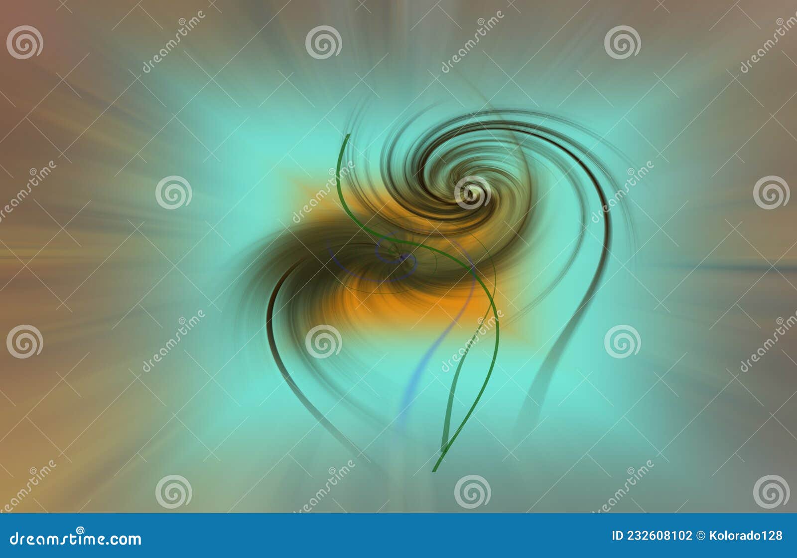 Illustration of Abstract Forms and Shapes with a Solid Stock ...