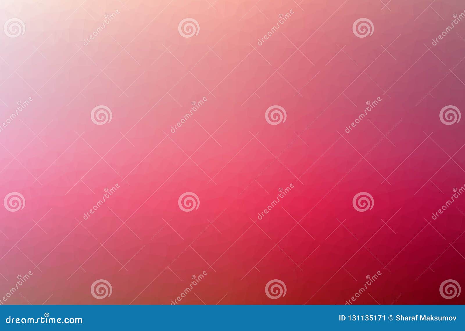 Illustration of Abstract Low Poly Red Horizontal Background. Stock ...