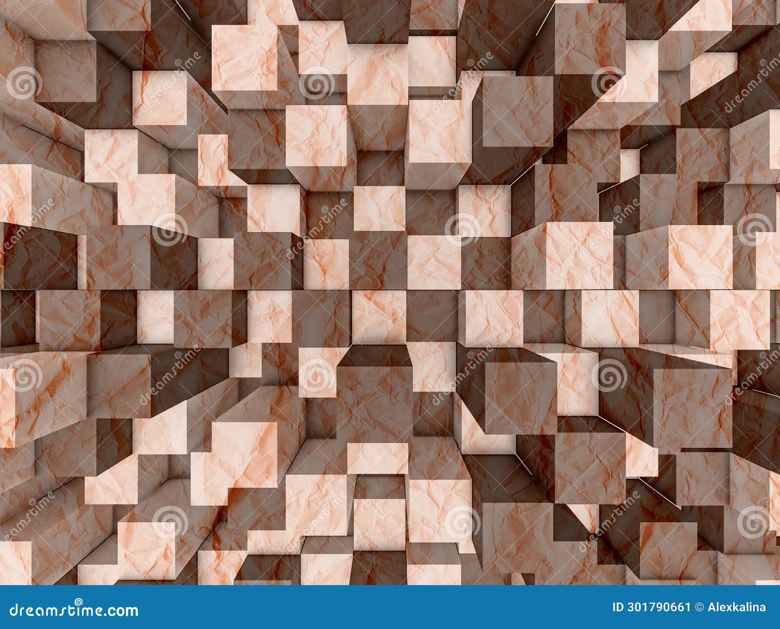 Illustration of Abstract Mosaic Geometric Background Stock Illustration ...