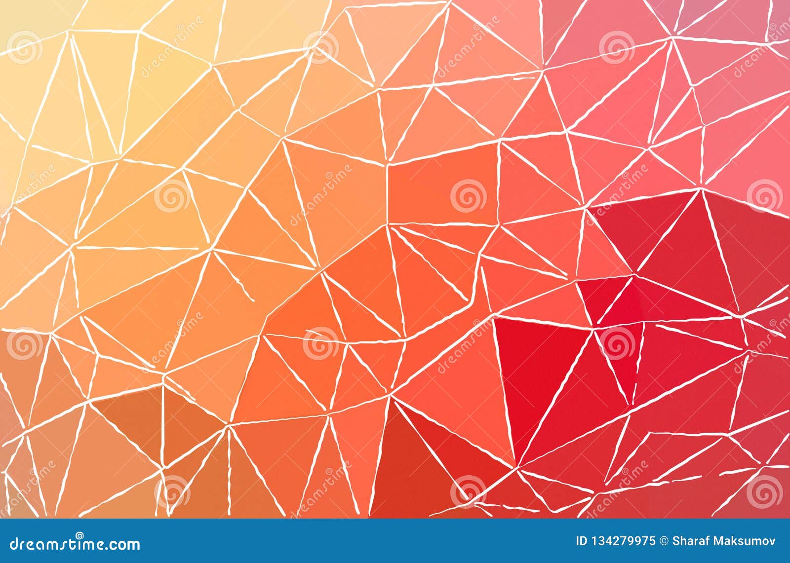 Illustration of Abstract Orange White Lines Paint Horizontal Background ...