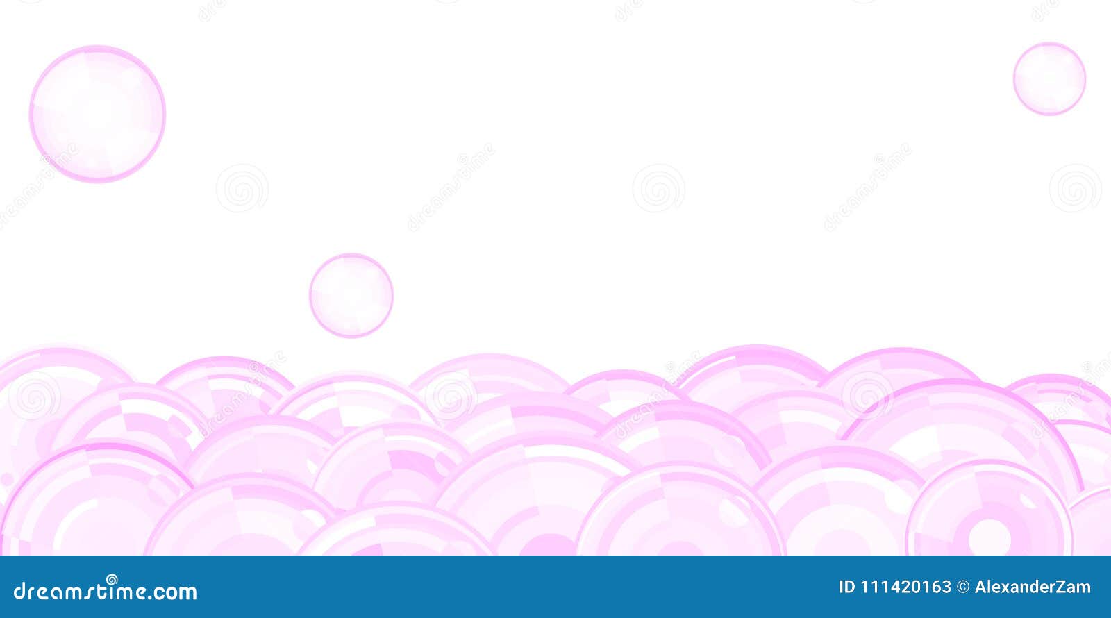 Pink bubble pattern stock vector. Illustration of fabric - 111420163