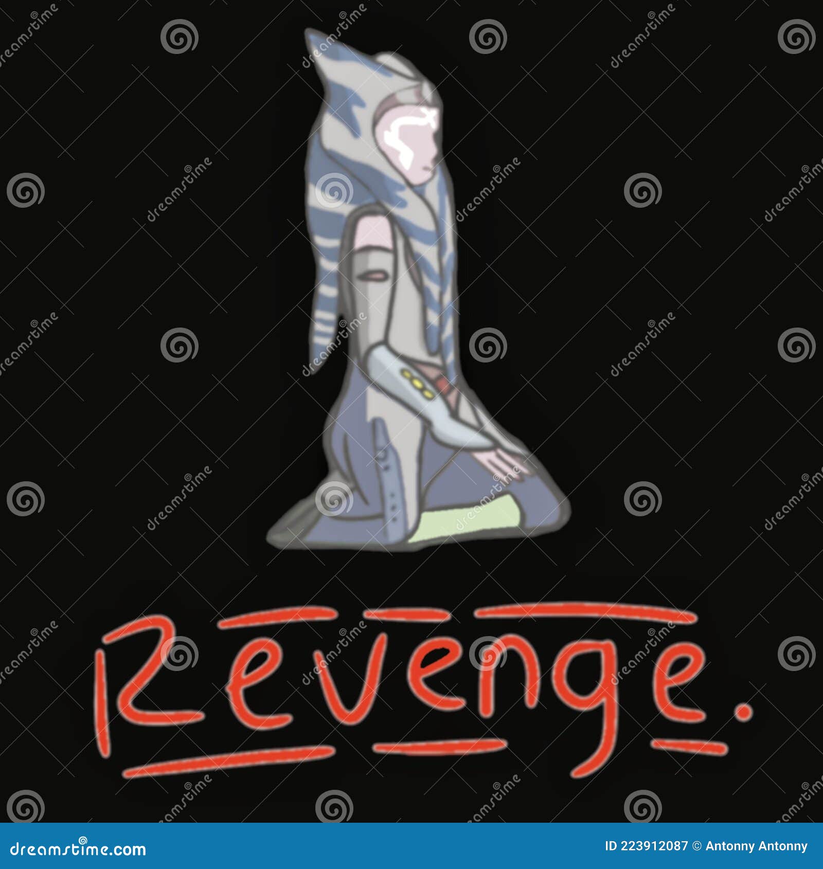ILLUSTRATION ABSTRACT of REVENGE Stock Illustration - Illustration of ...