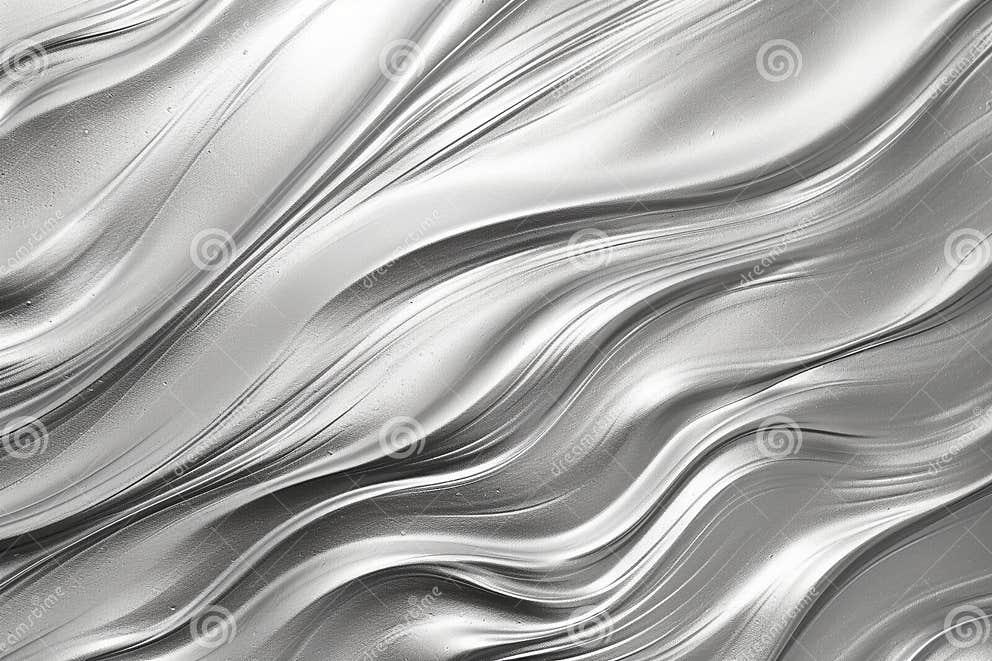 Illustration of Abstract Silver Background Texture. Generative AI Stock ...