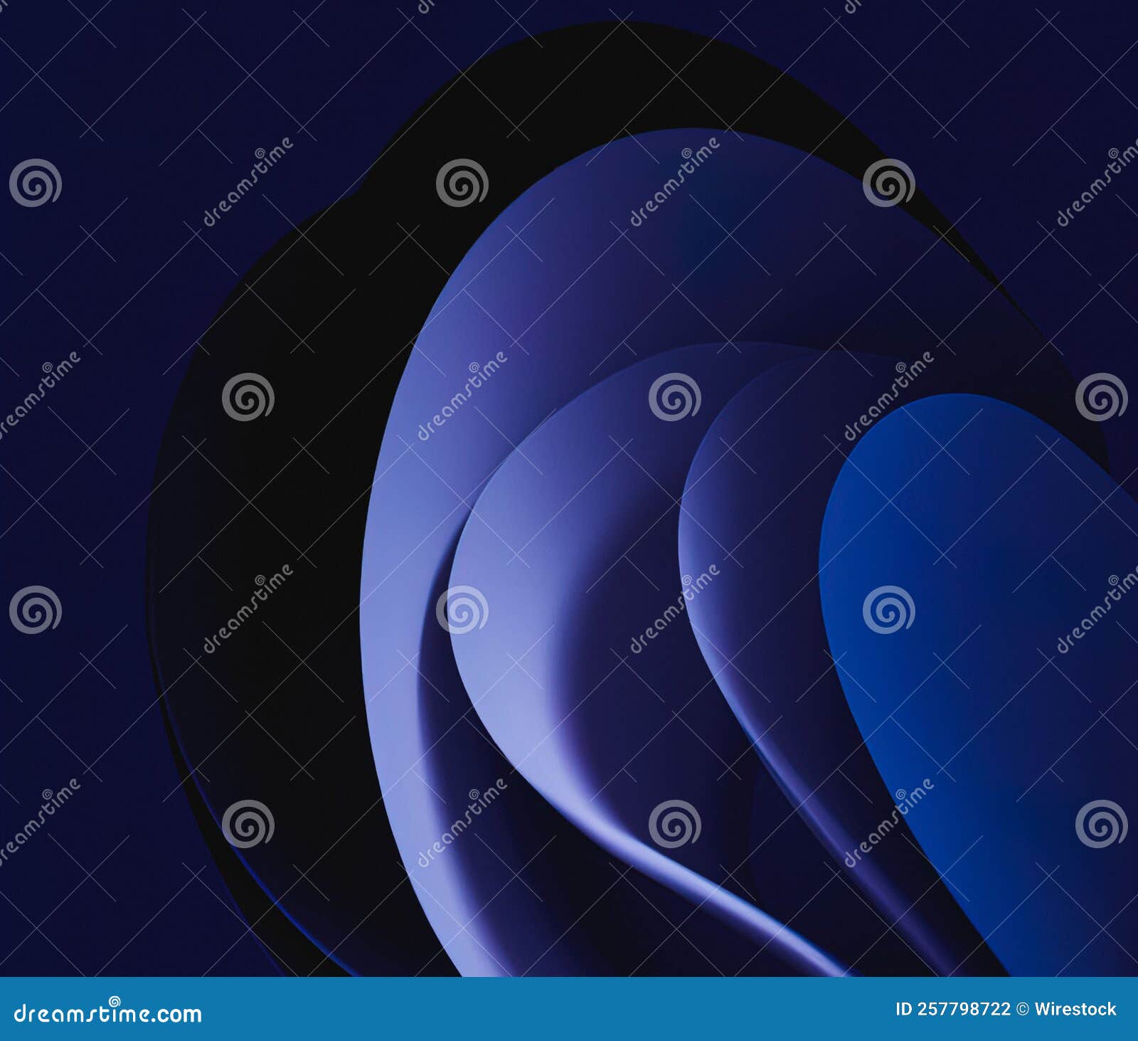 Illustration of Abstract Simple Background in Blue Stock Illustration ...