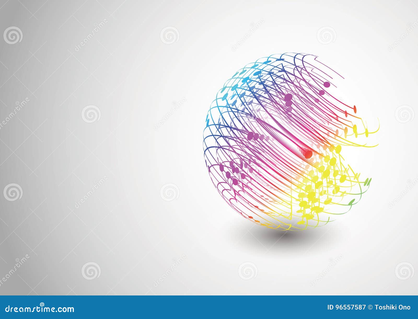 Illustration of Abstract Technology. Stock Illustration - Illustration ...