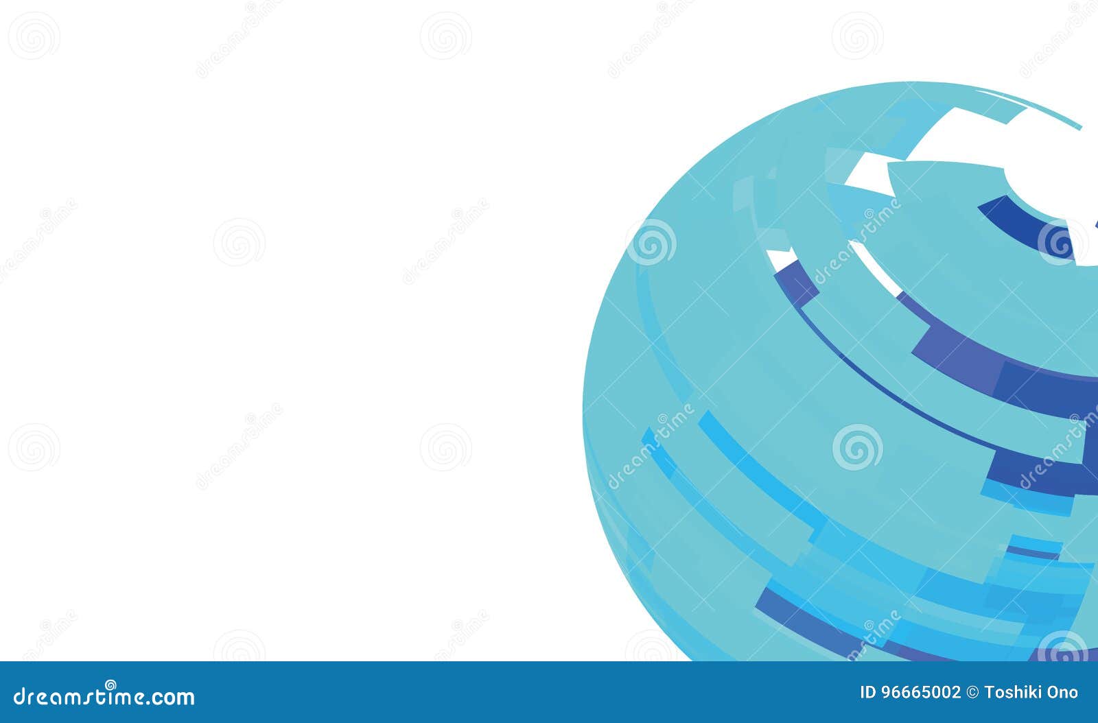 Illustration of Abstract Technology. Stock Illustration - Illustration ...