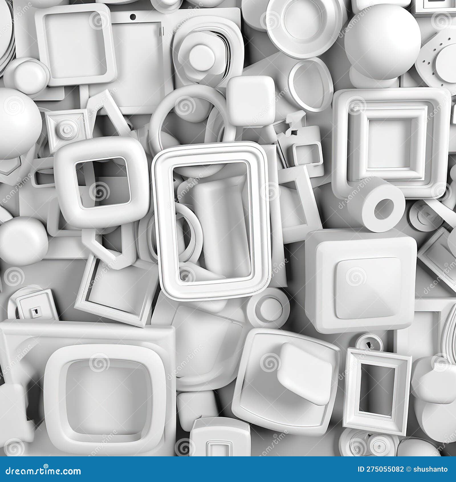 Illustration of Abstract White Background Manipulation Stock ...