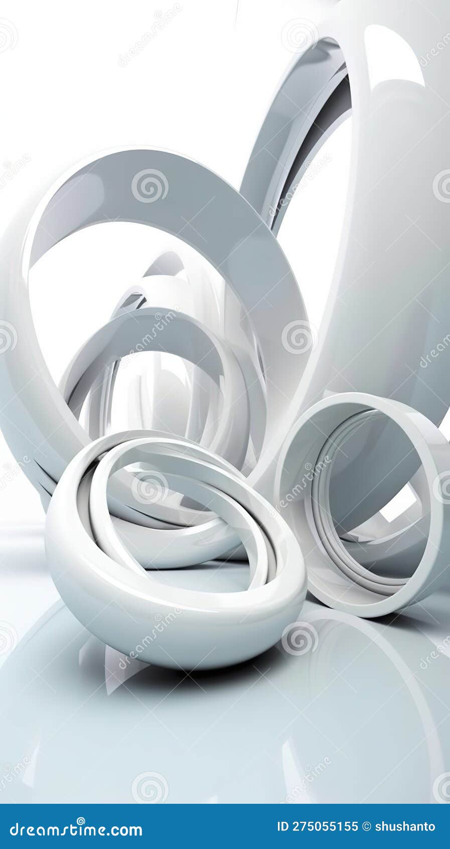 Illustration of Abstract White Background Manipulation Stock ...