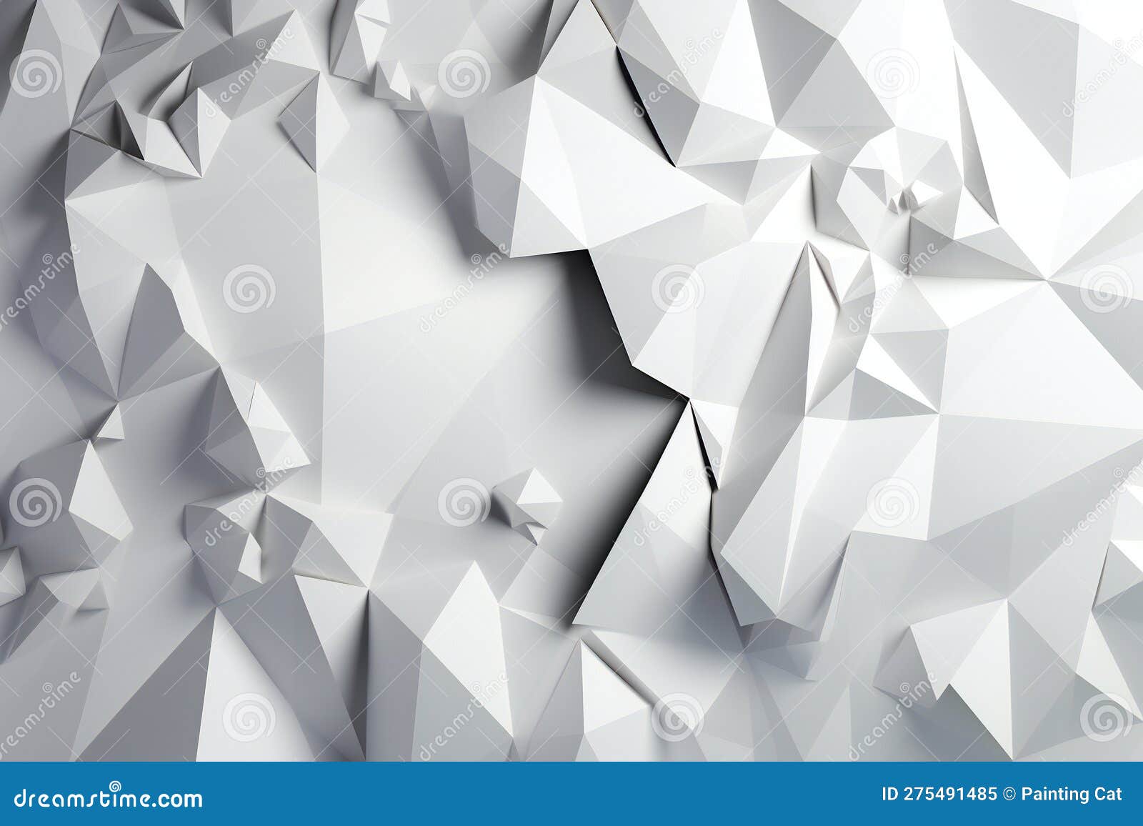 Abstract of White Polygonal Background, Creative Design Templates Stock ...