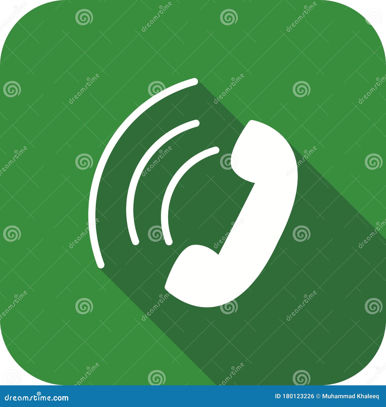 Illustration Active Call Icon for Personal and Commercial Use. Stock ...