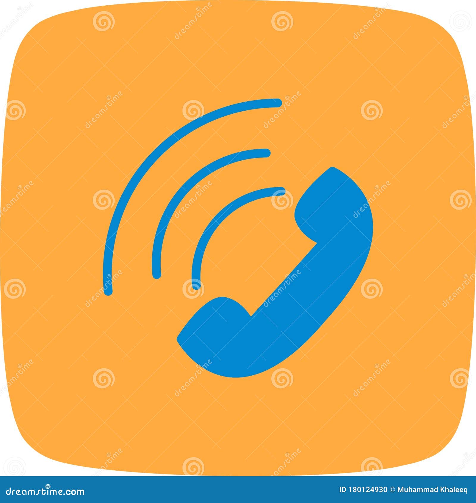 Illustration Active Call Icon for Personal and Commercial Use. Stock ...