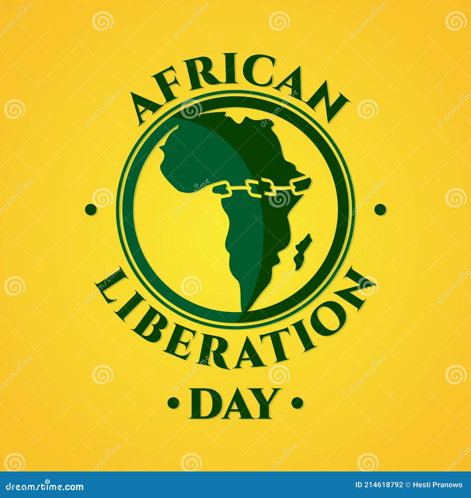 An Illustration Of African Liberation Day Emblem Design | CartoonDealer ...