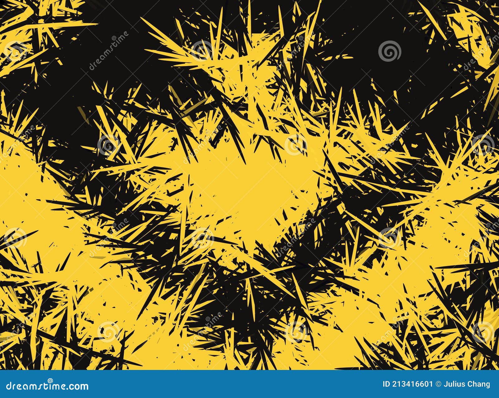 Illustration of All Things Yellow Stock Illustration - Illustration of ...