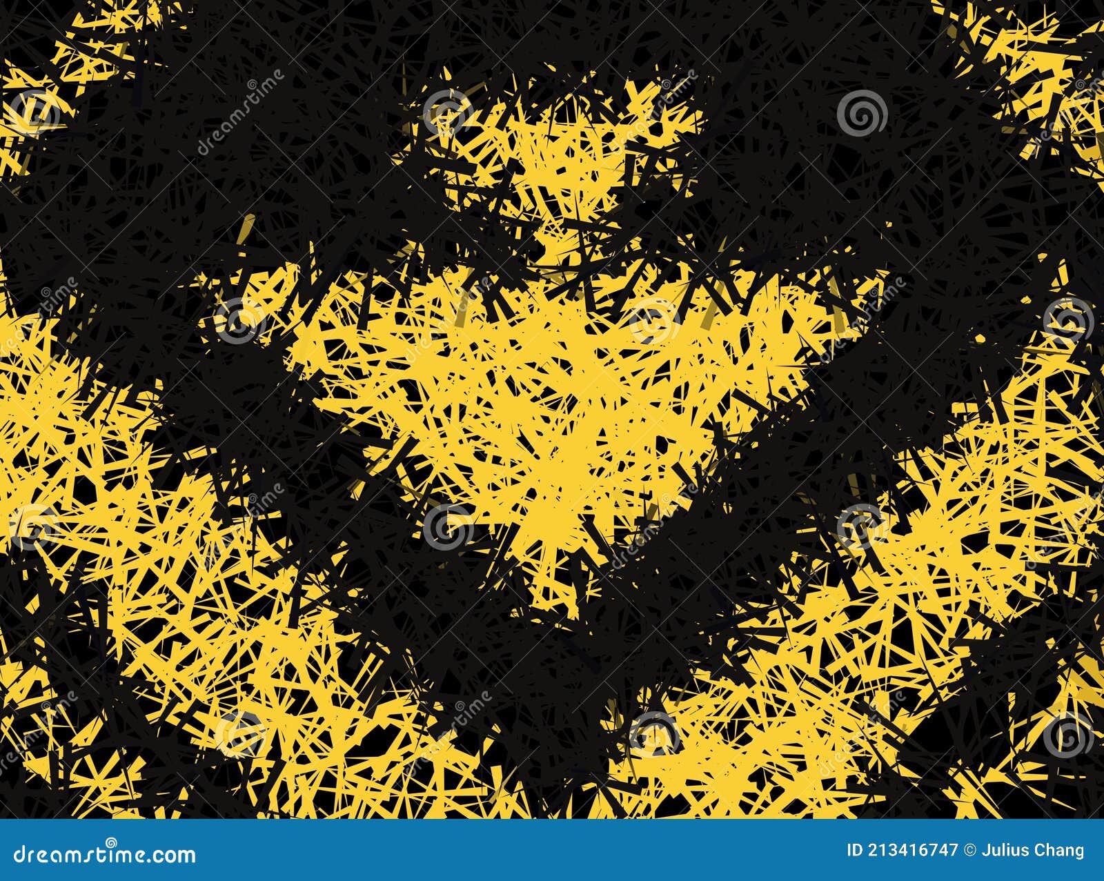 Illustration of All Things Yellow Stock Illustration - Illustration of ...