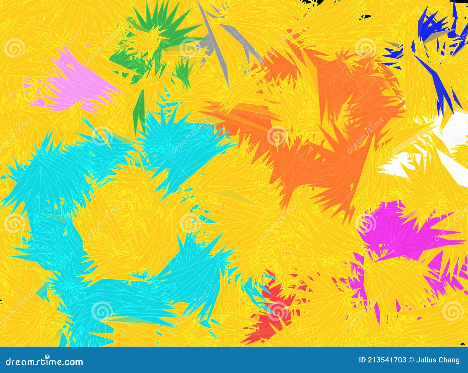 Illustration of All Things Yellow Stock Illustration - Illustration of ...