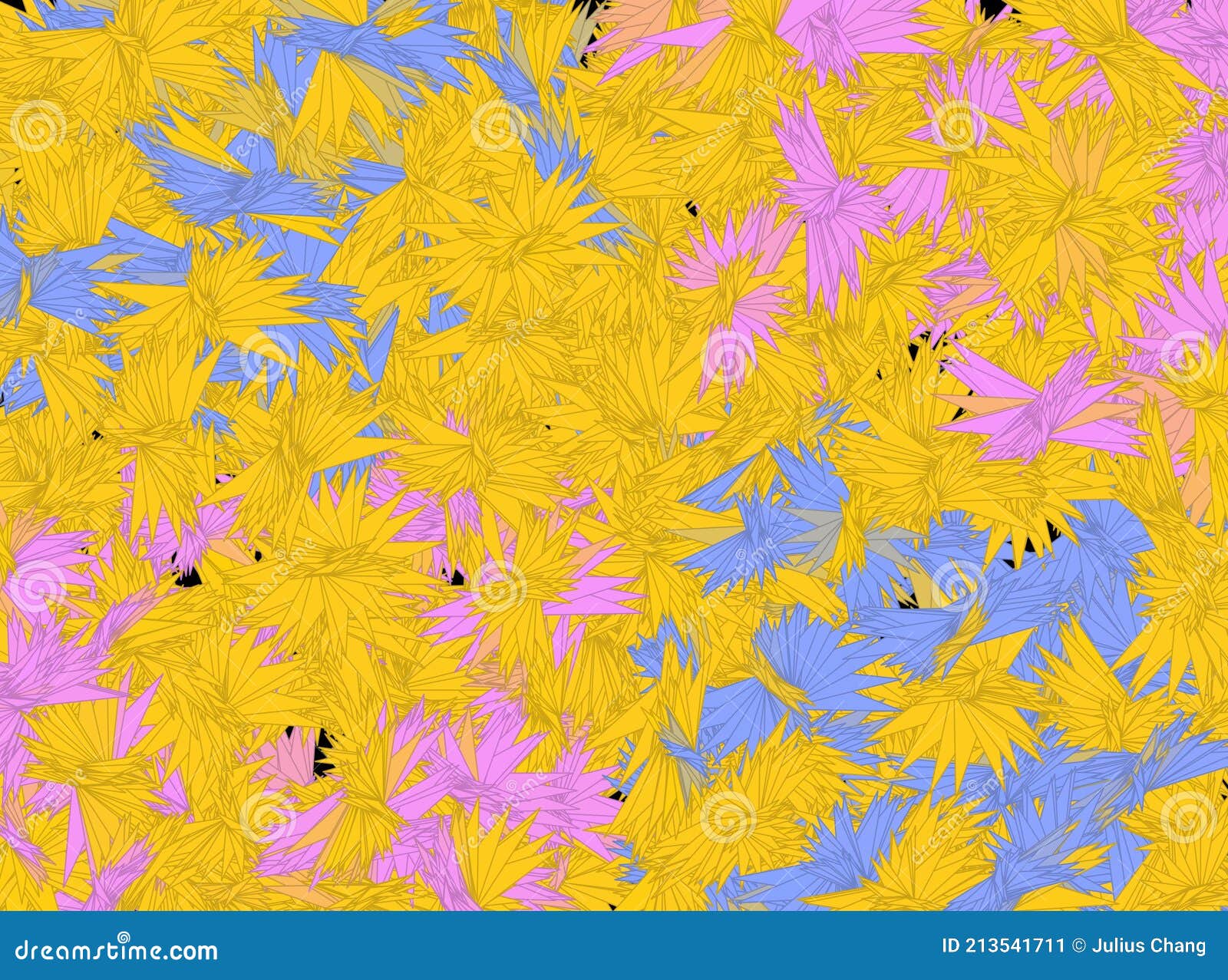 Illustration of All Things Yellow Stock Illustration - Illustration of ...