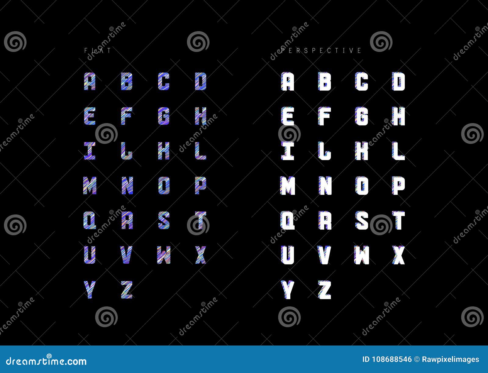 PrintIllustration of Alphabetic Letters Design Stock Illustration ...