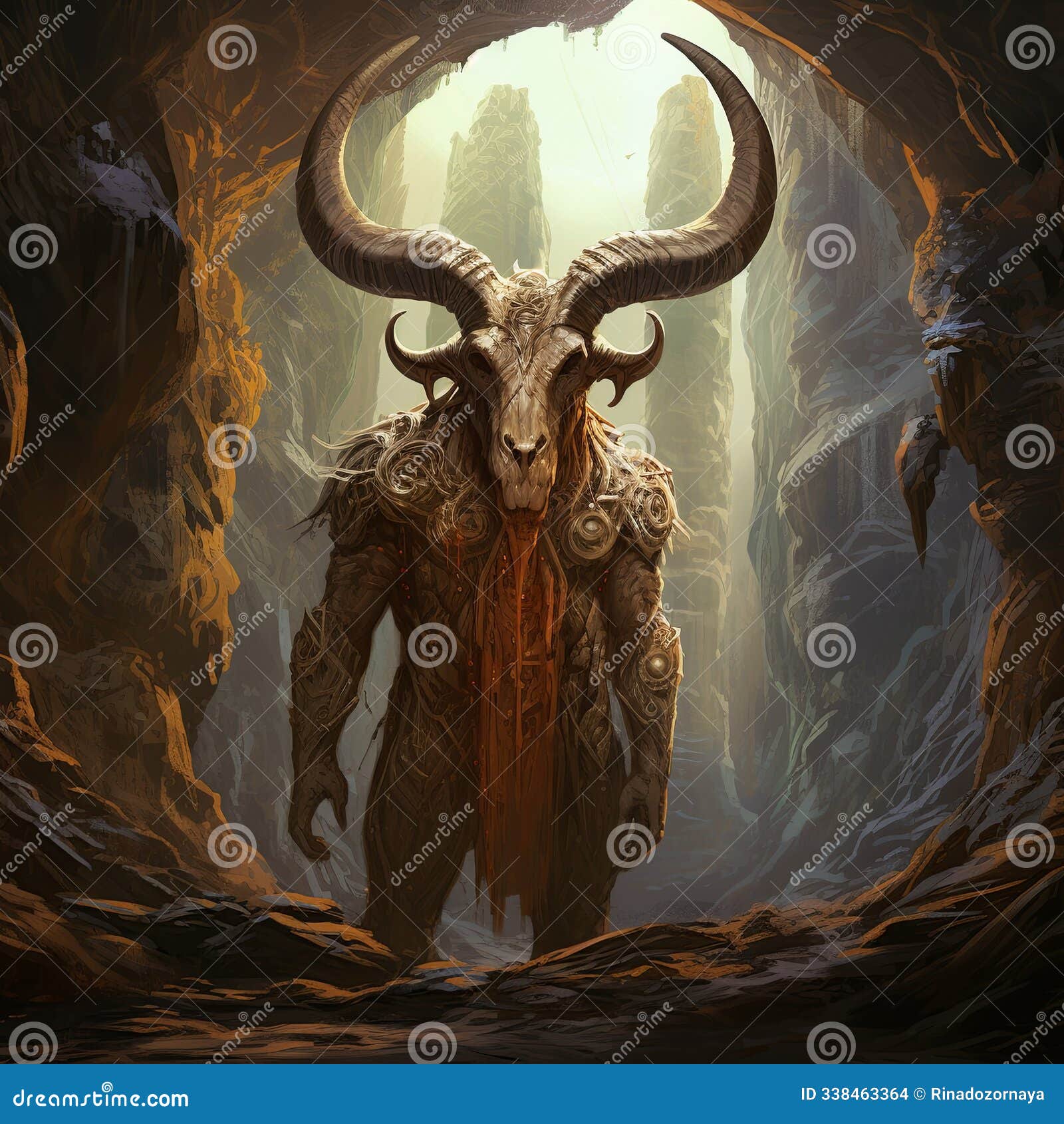 An Illustration of an Ancient Centaur Stock Photo - Image of centaur ...