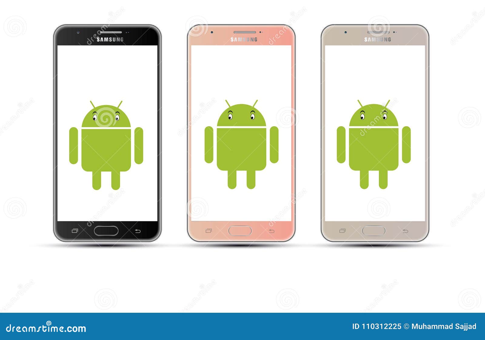 Android Mobile Phone editorial image. Illustration of samsung - 110312225