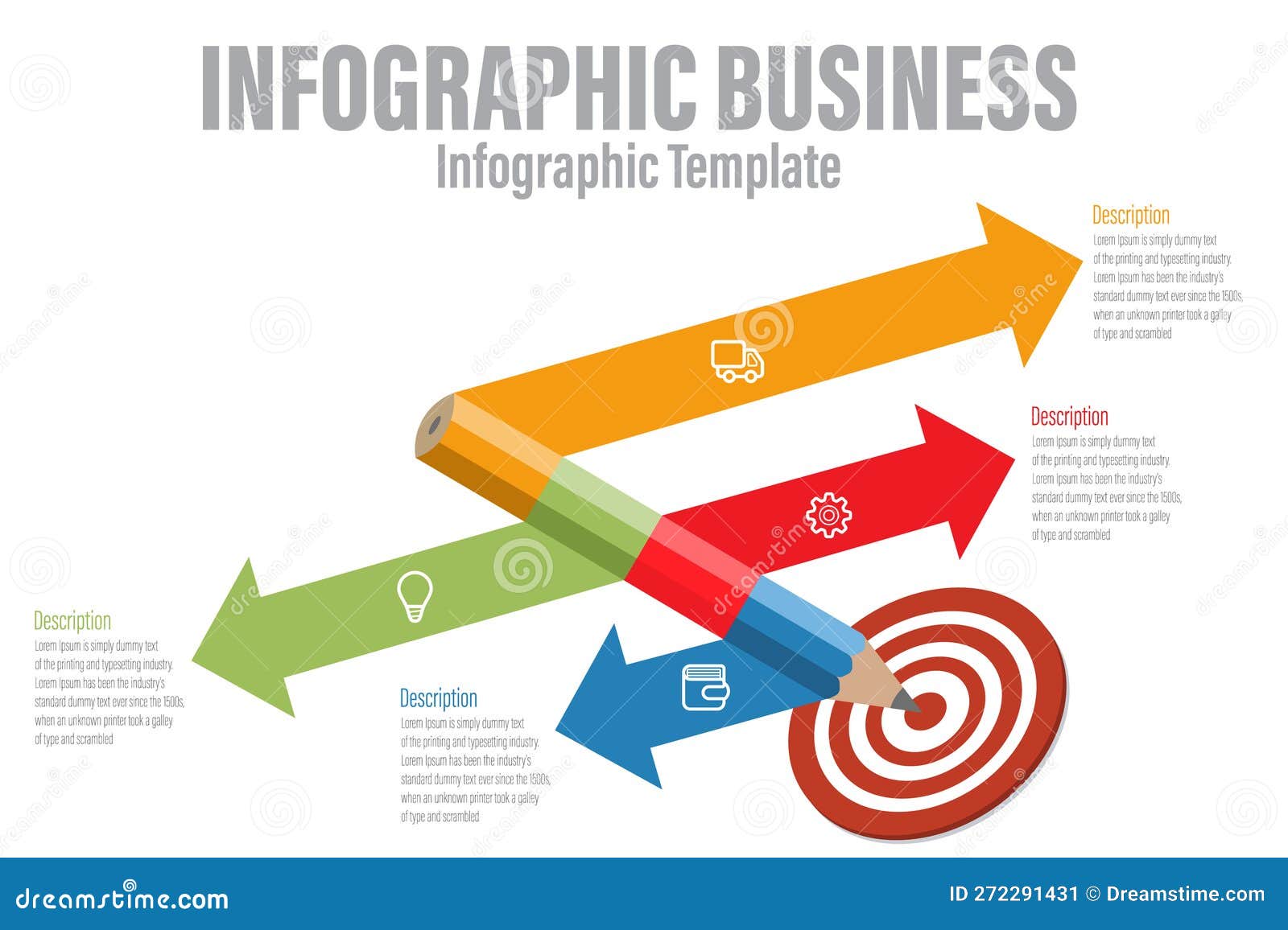 An Illustration of Arrows Pointing To a Target with the Words ...