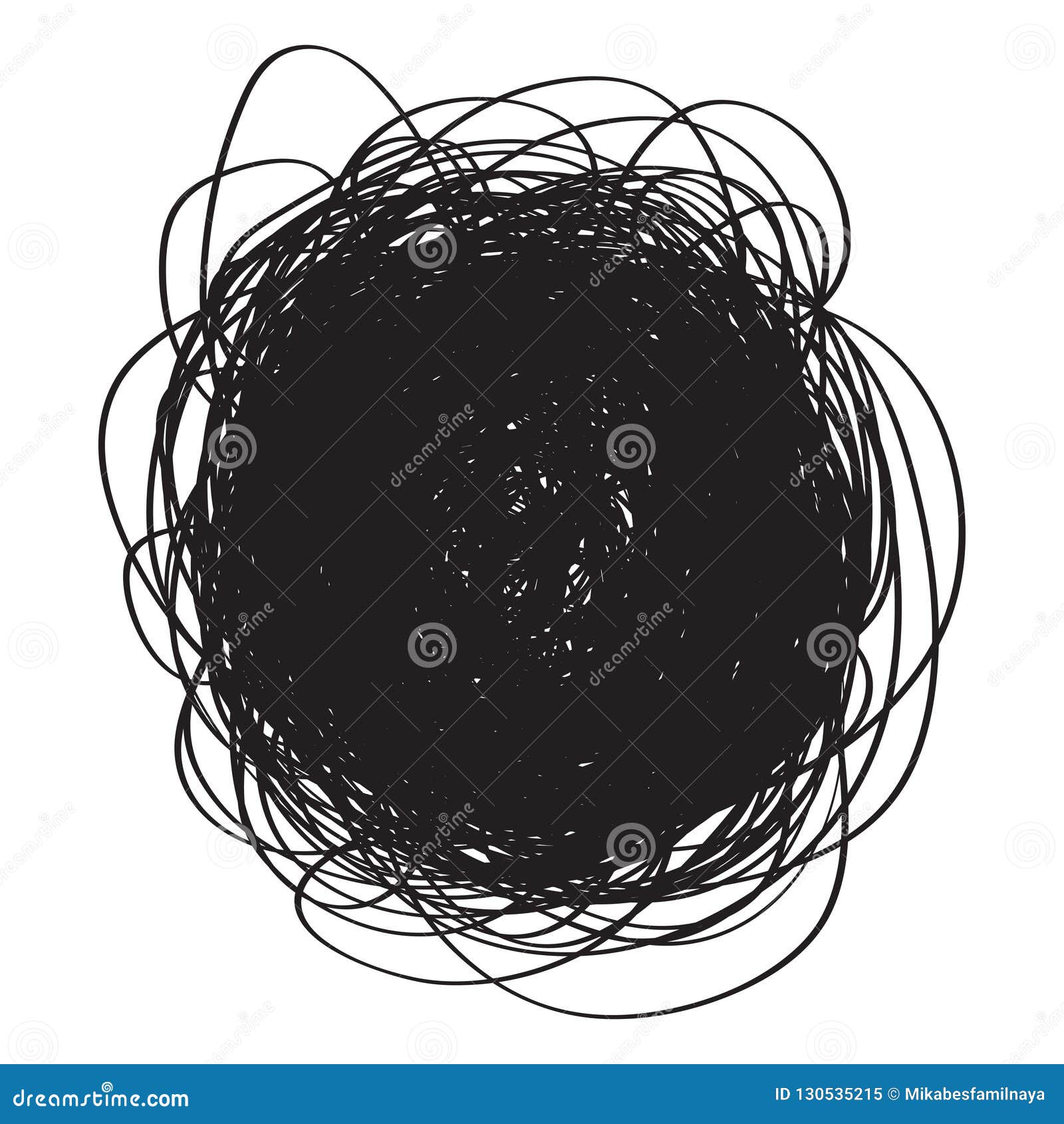 Illustration. Art creation stock vector. Illustration of knotted ...
