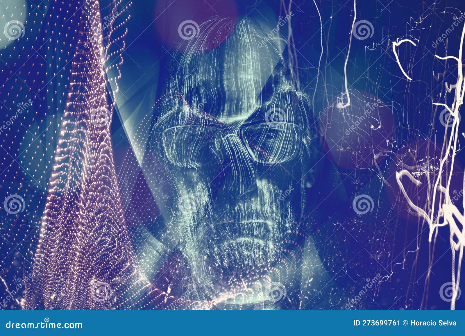 Illustration Of Artificial Intelligence Becoming Aware Of Its Own ...