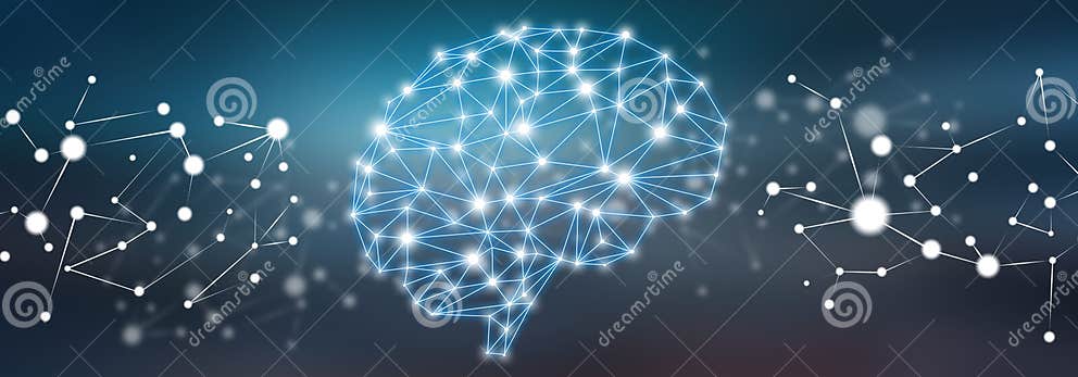 Concept of Artificial Intelligence Stock Illustration - Illustration of ...