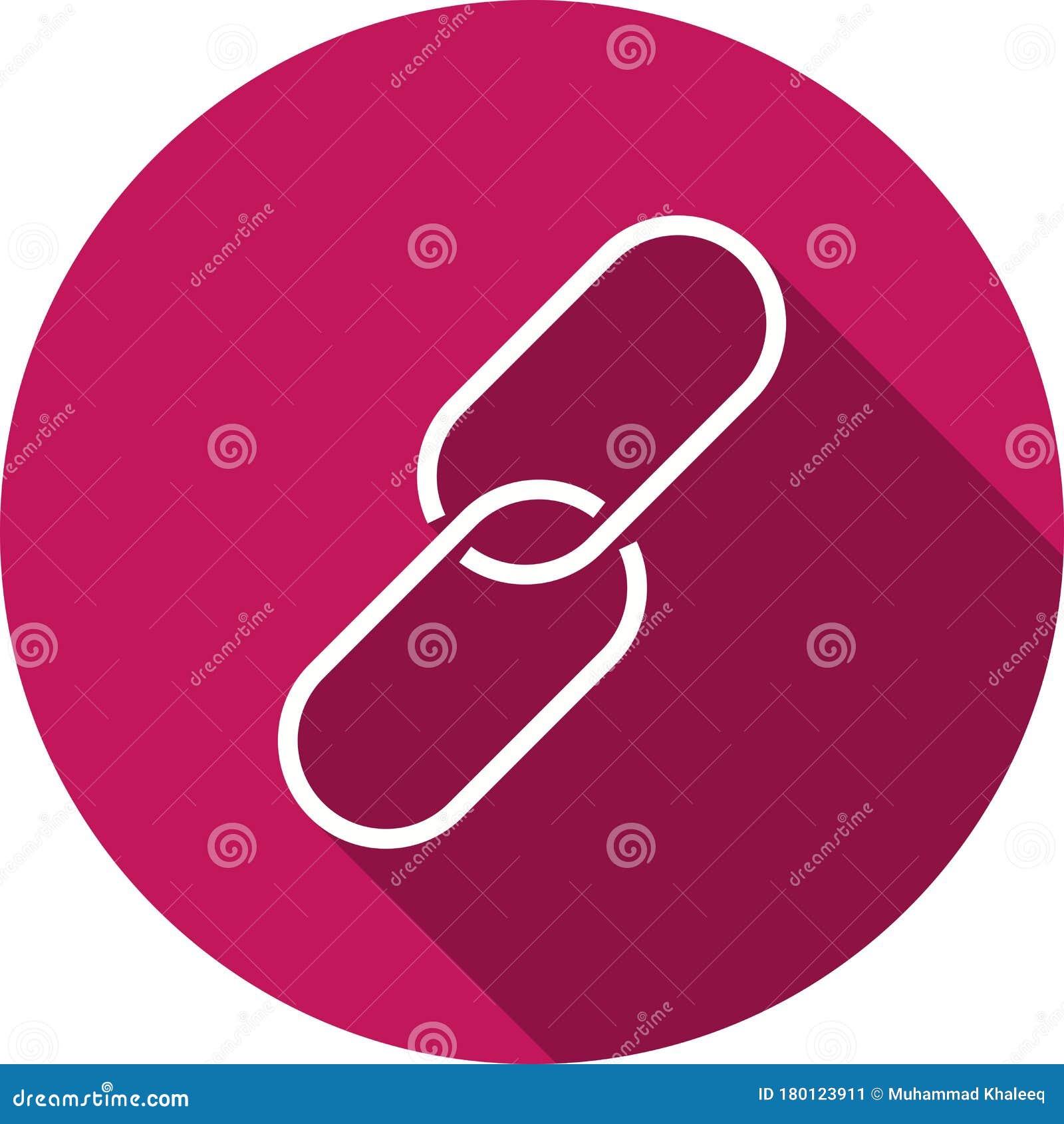 Illustration Attachment Icon for Personal and Commercial Use. Stock ...