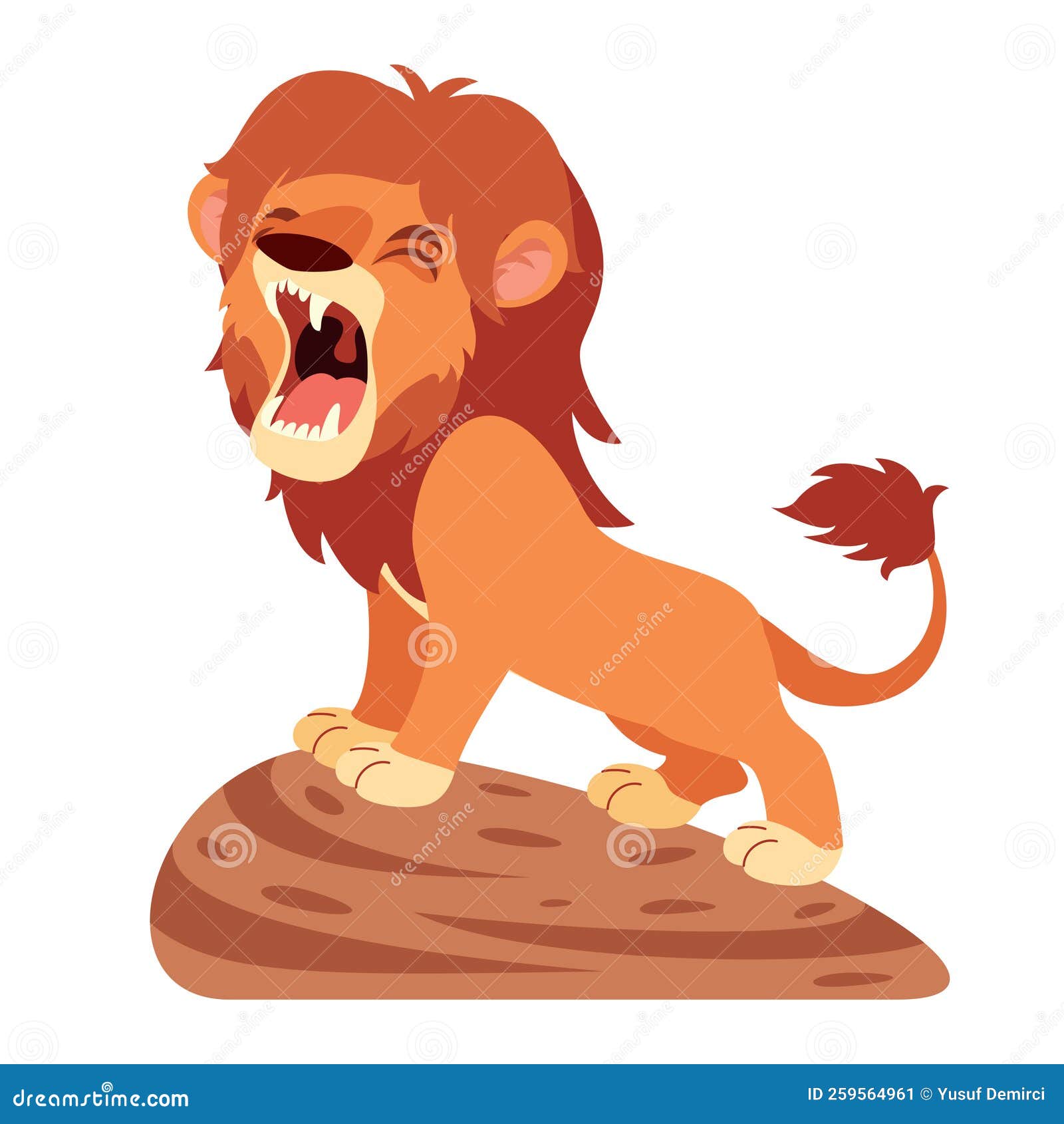 Illustration av en lejon stock illustrationer. Illustration av konung ...