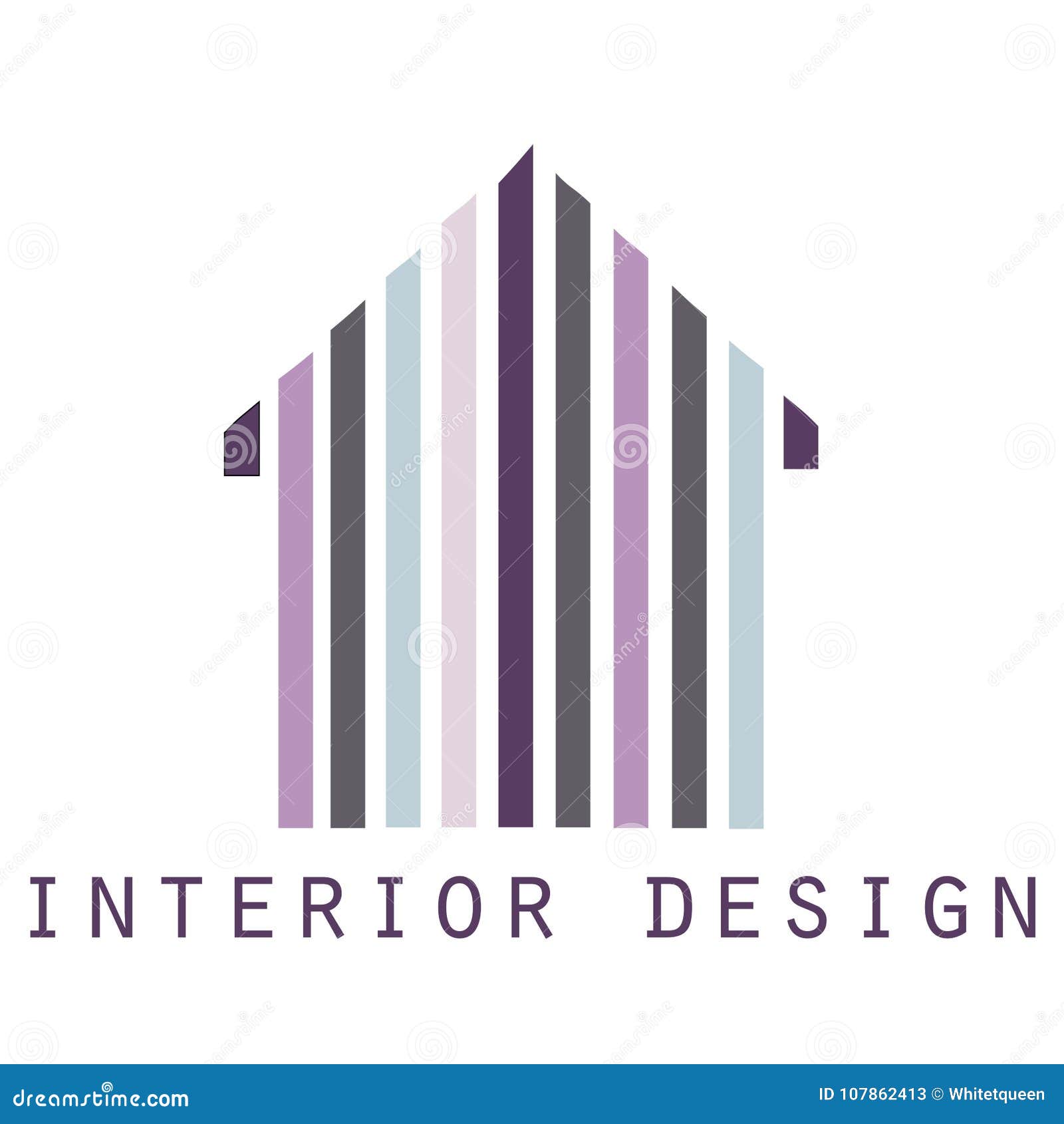 Illustration Av Huset, Logo, Vektor Vektor Illustrationer ...