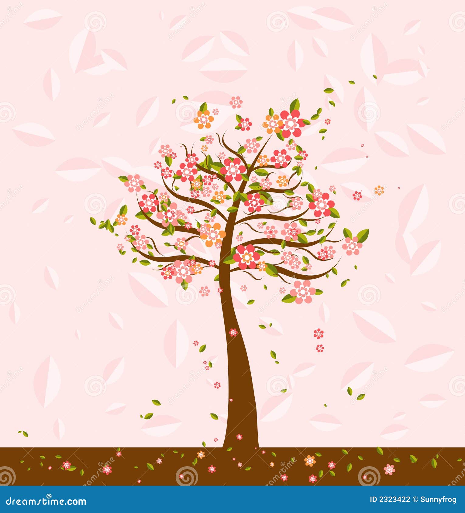 Illustration Avec L'arbre, Vecteur Illustration de Vecteur ...