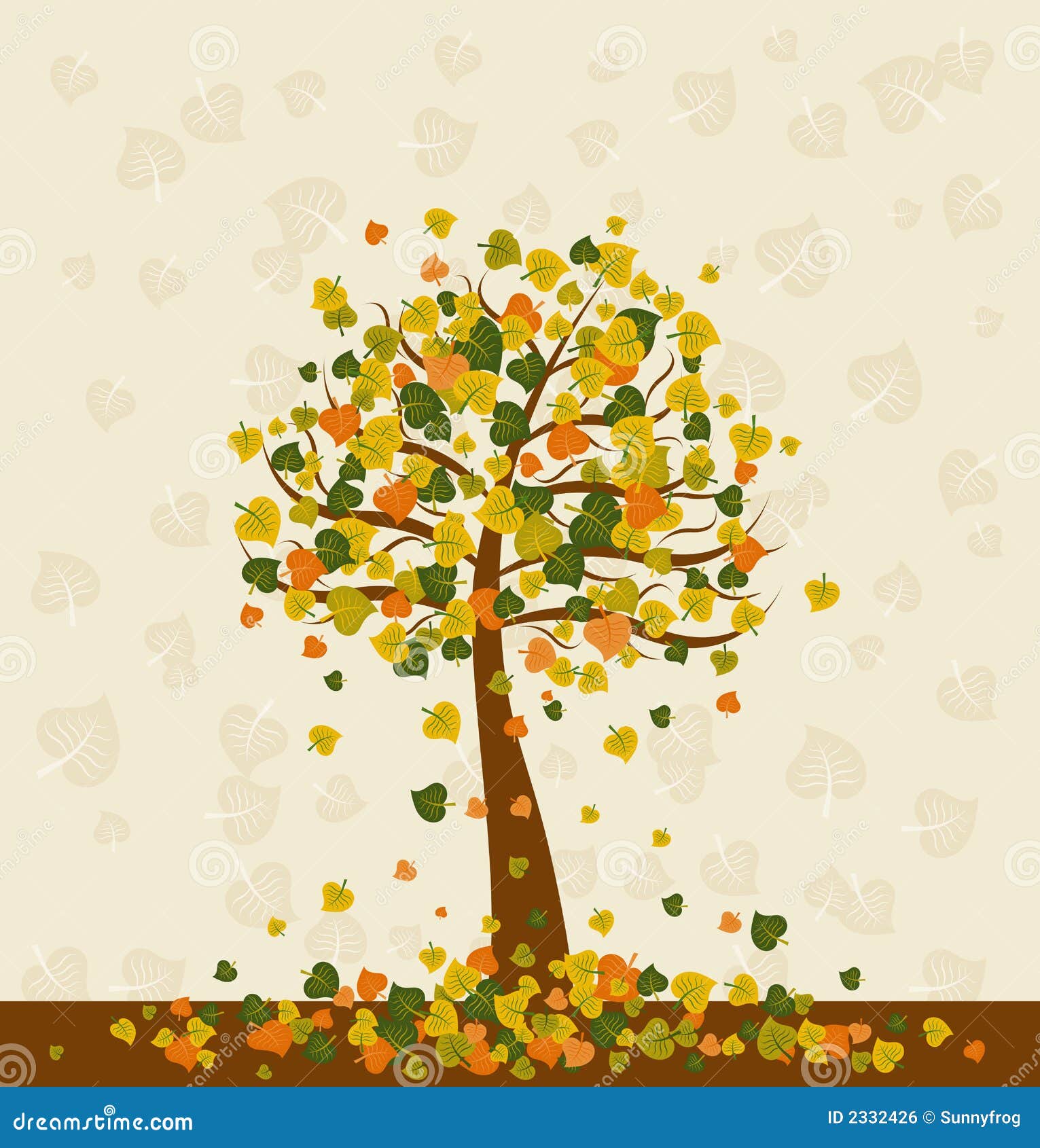 Illustration Avec L'arbre, Vecteur Illustration de Vecteur ...