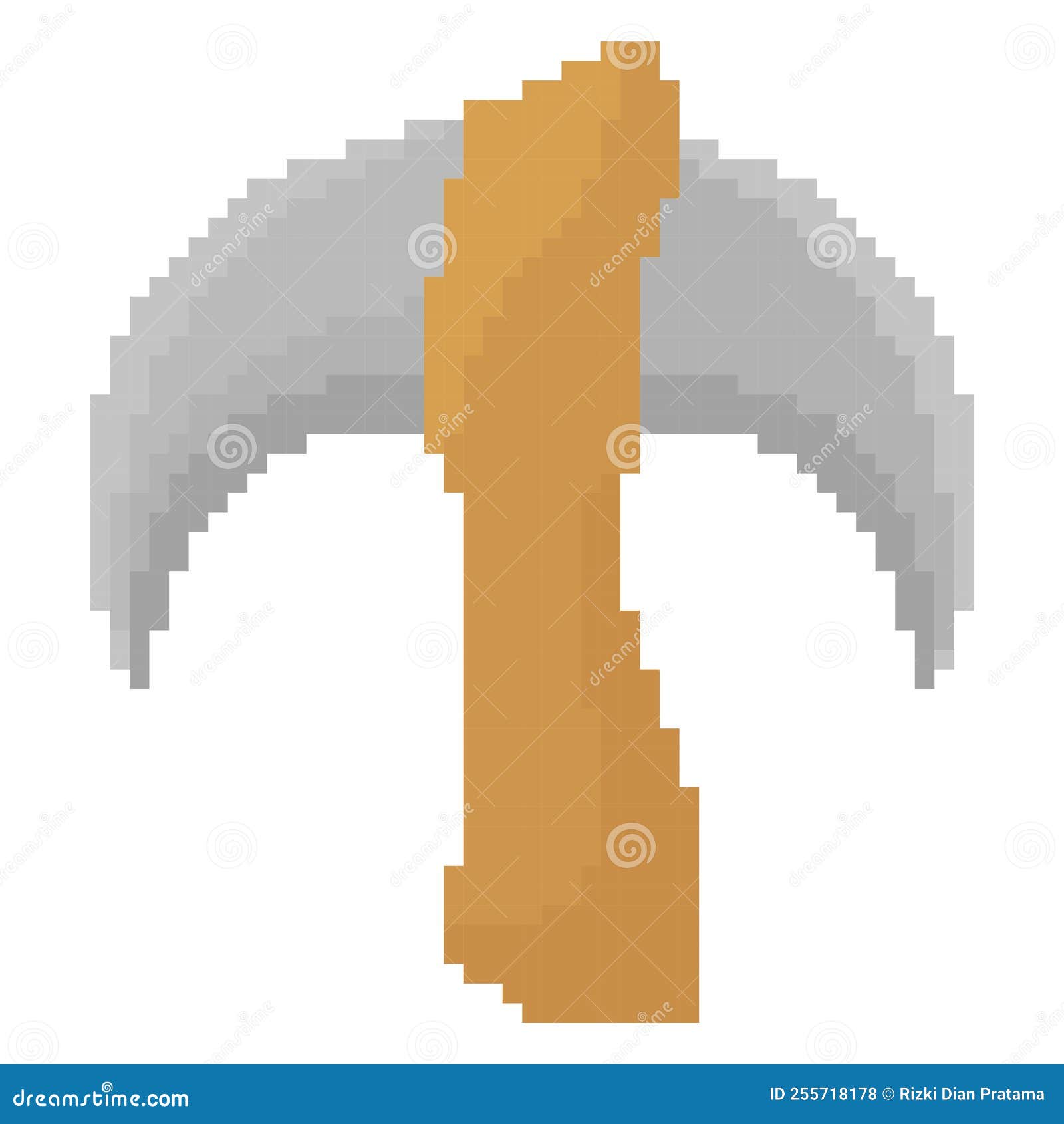 8 Bit Pixel Art With The Theme Of The Month Of Ramadan Cartoon Vector ...