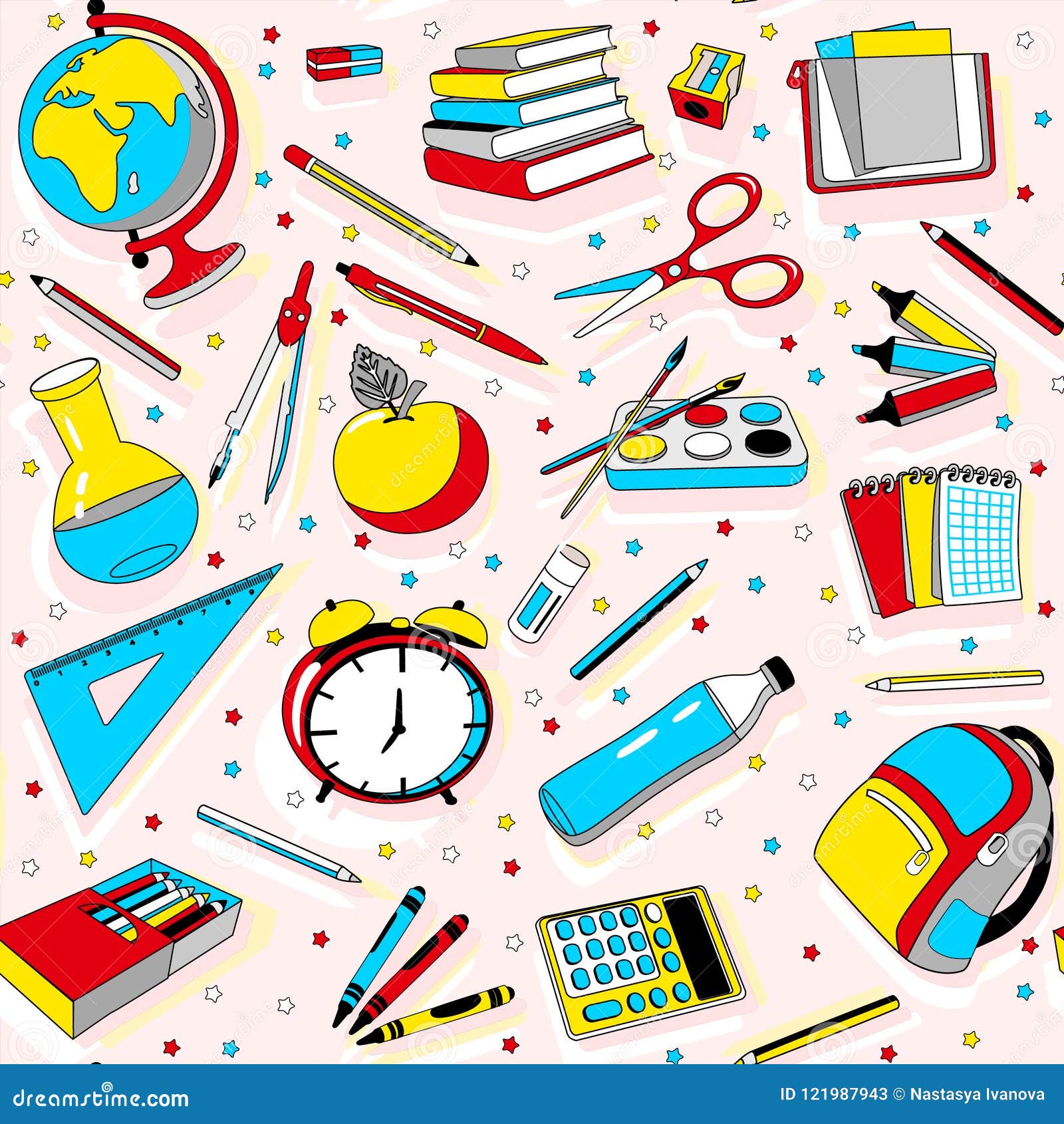 Paperclip Border Vector Illustration | CartoonDealer.com #47012688