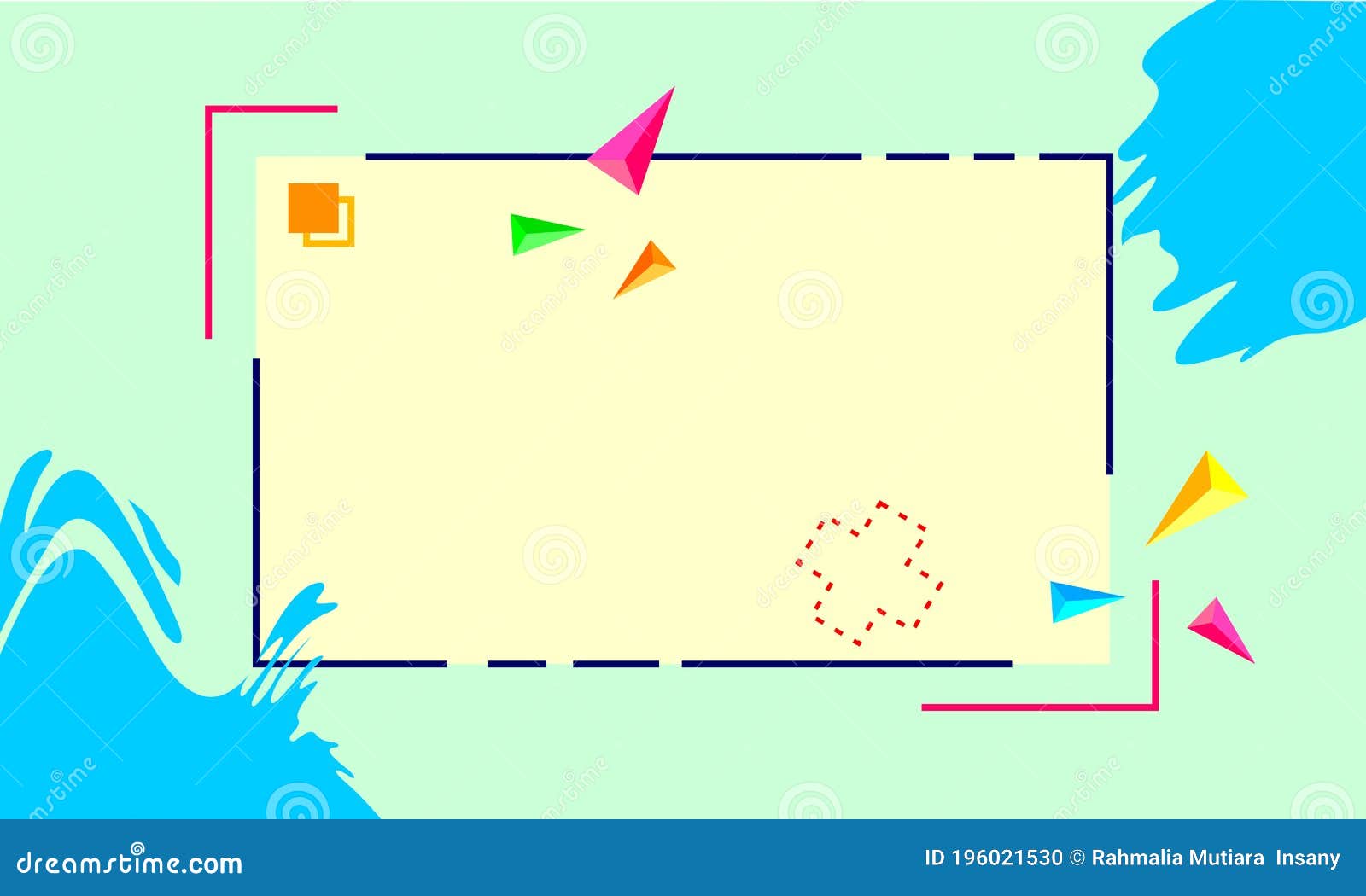 Illustration Background Abstract of Geometry Theme Stock Vector ...