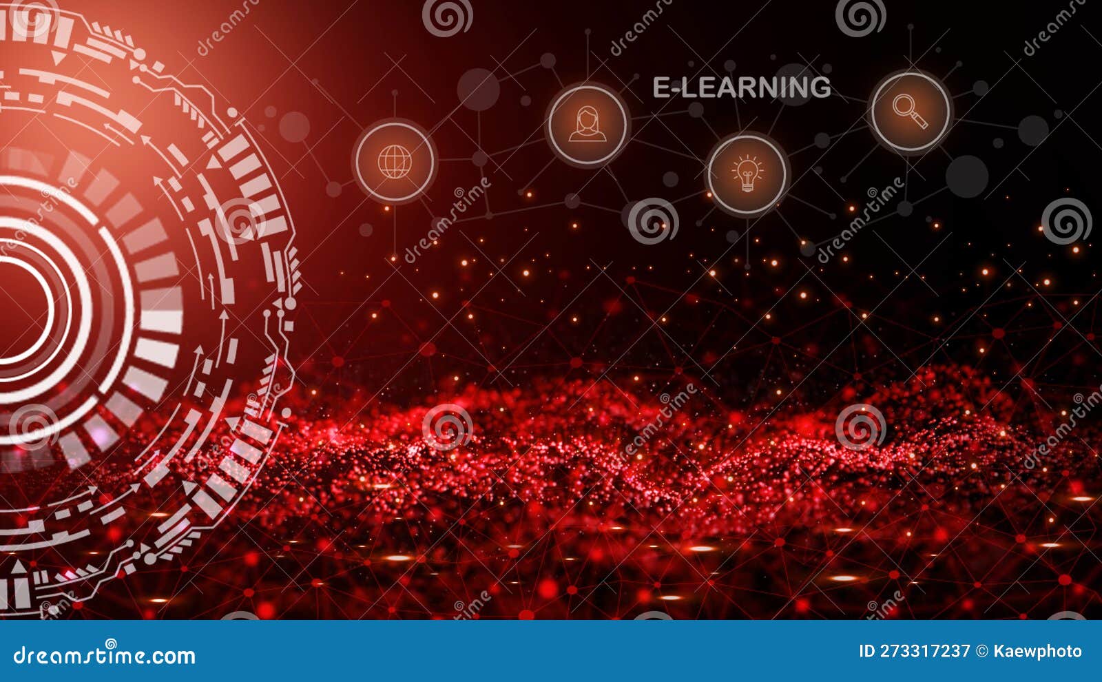 Illustration Background Abstract Technology Communication Concept ...