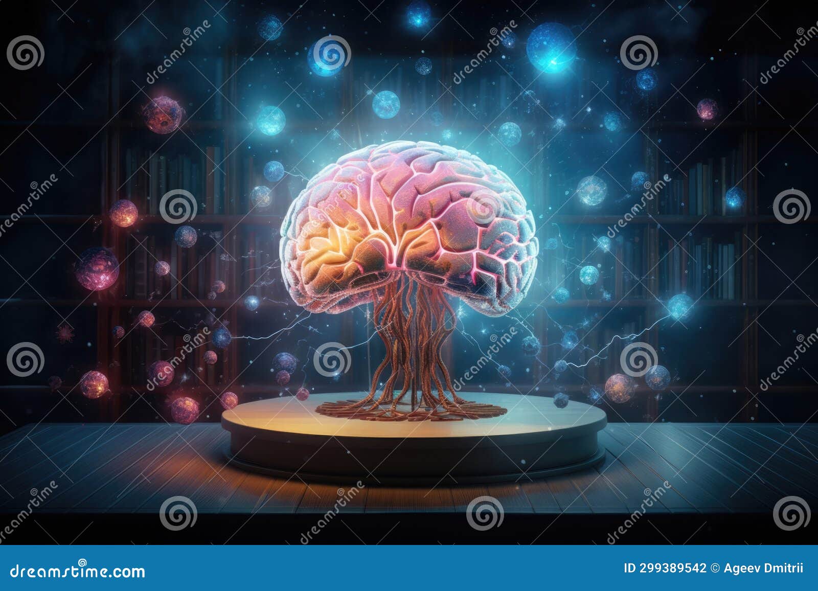 Illustration Background Concept Mind Idea Intelligence Science Human ...