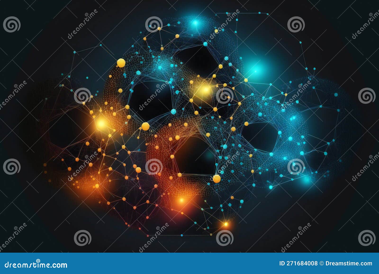 Background with Connecting Dots and Lines, Abstract, Backgrounds Stock ...