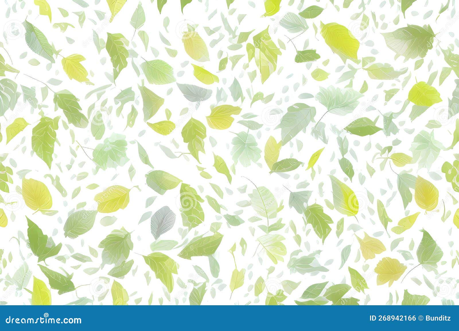 Illustration Background Image Colorful Leaves Many Forms Many Types ...