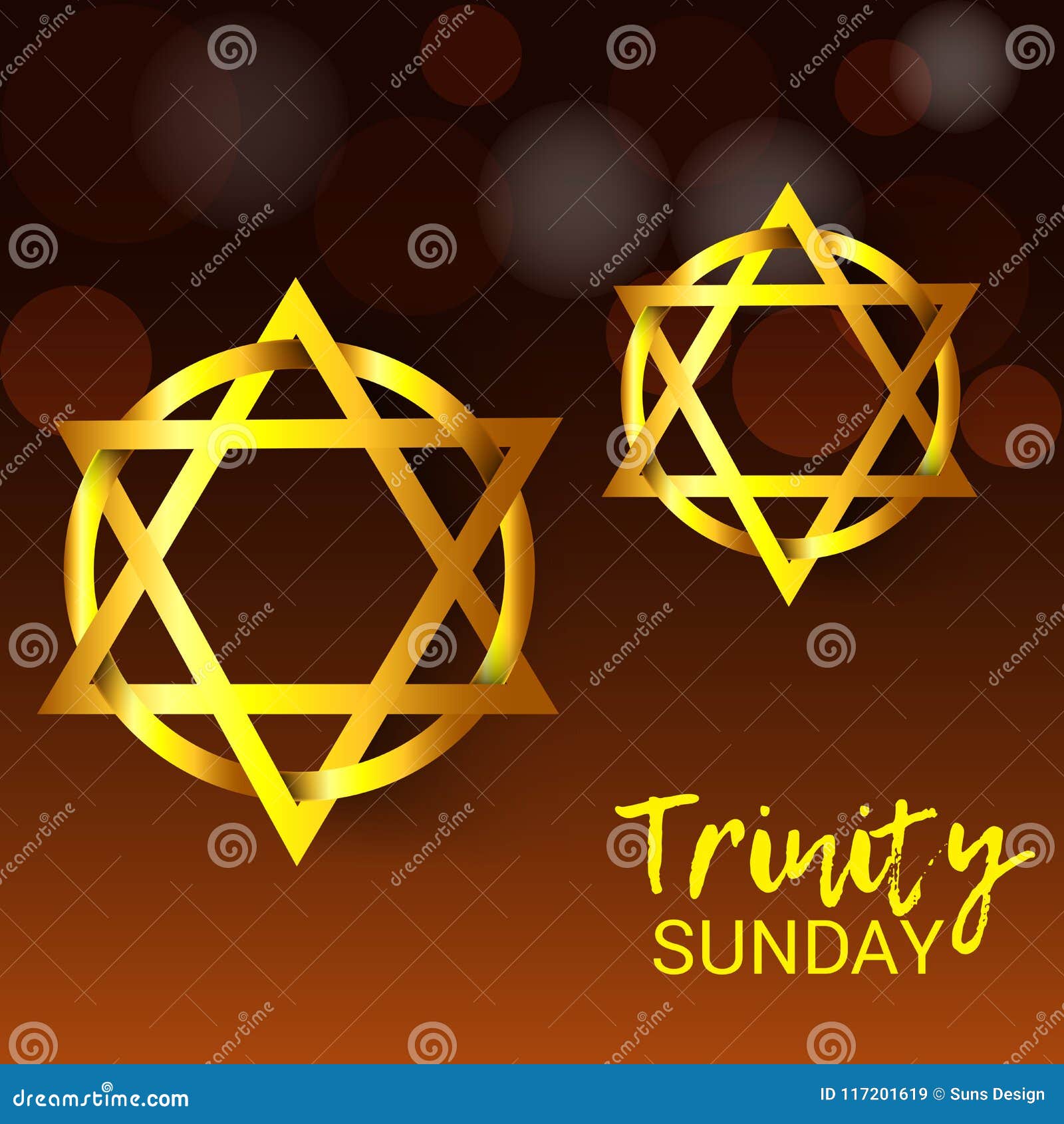 Trinity Sunday. stock illustration. Illustration of christian - 117201619