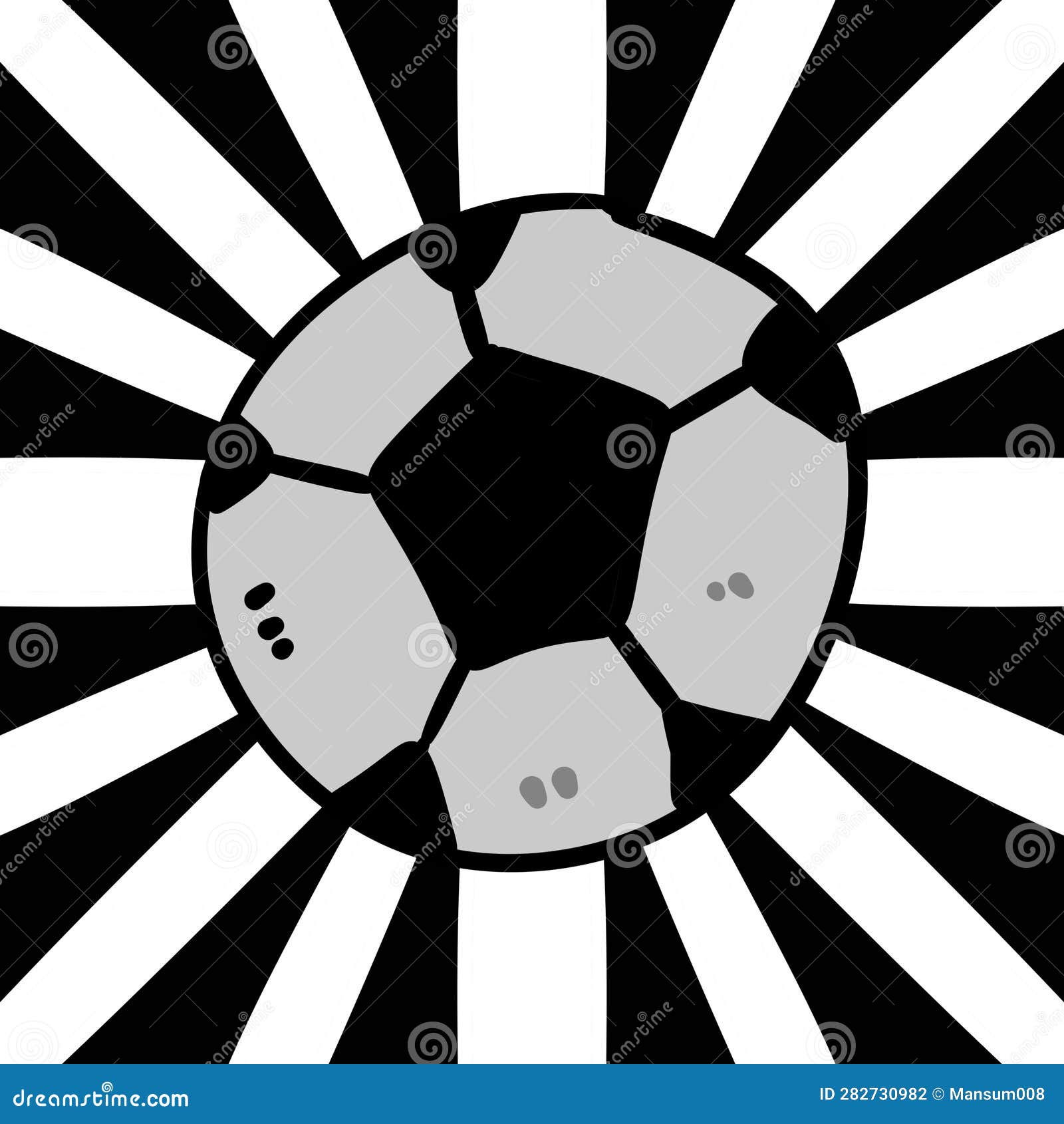 Illustration of the Ball Cartoon Stock Illustration - Illustration of ...