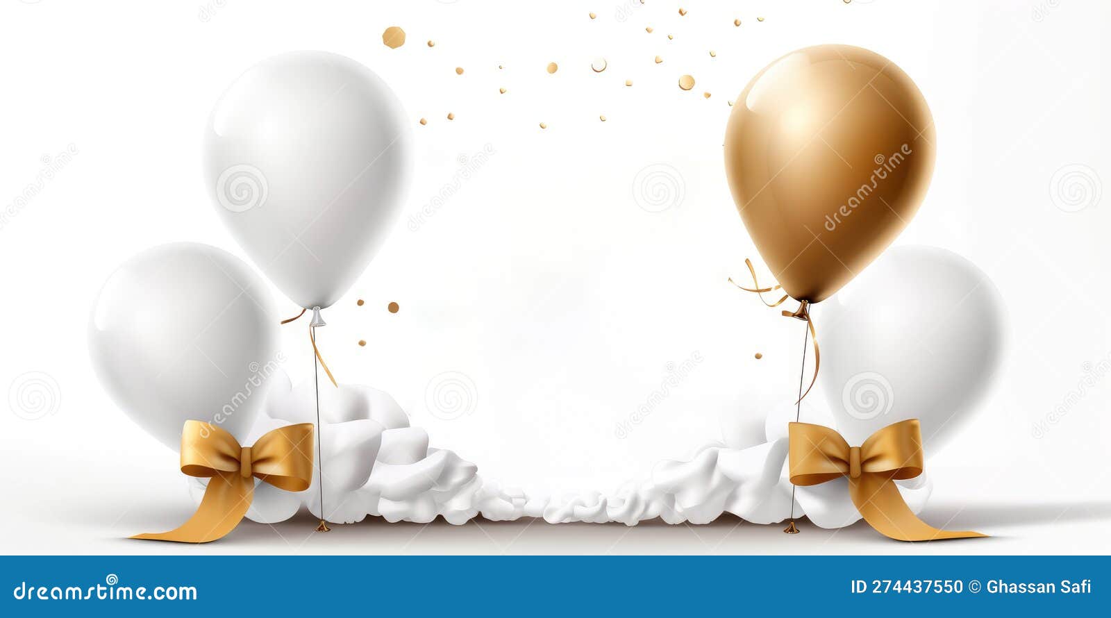 Rich, Banner Background Template., Blank Banner Layout Design. Cartoon ...