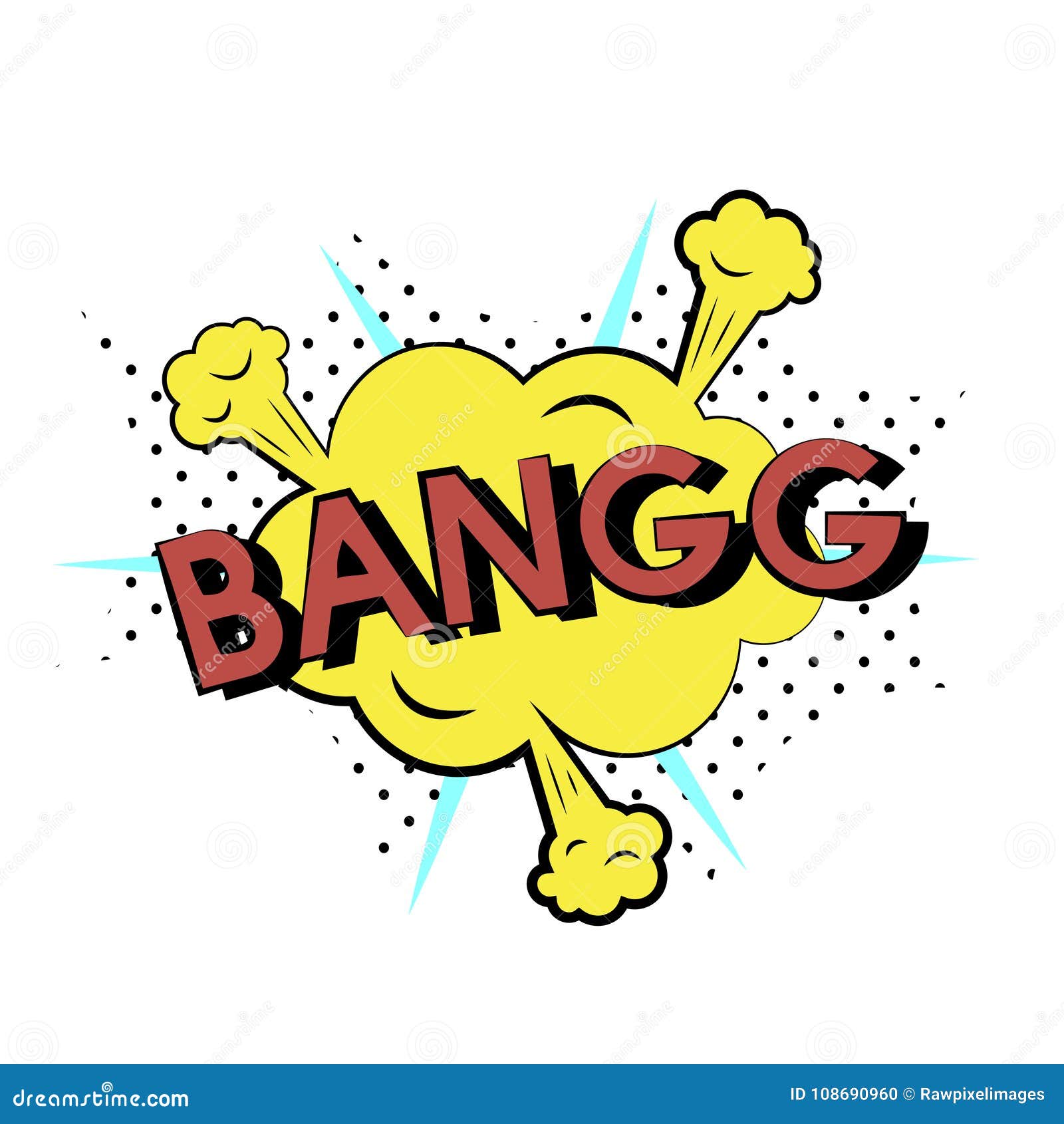 Illustration of BANNGG Expression Isolated Stock Illustration ...